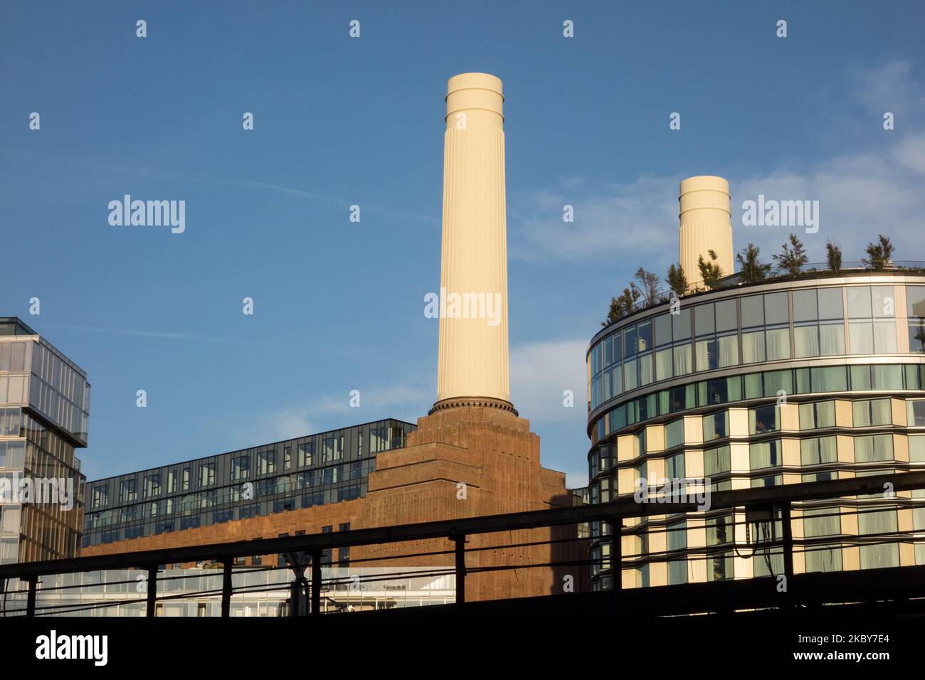 The newly redeveloped Battersea Power Station, Nine Elms, Vauxhall ...