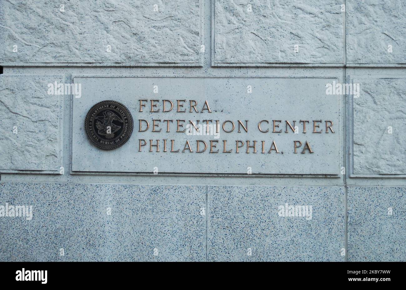 Philadelphia Federal Detention Center in Philadelphia, PA on September ...