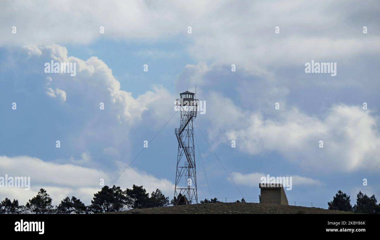 High fire watch tower hi-res stock photography and images - Alamy