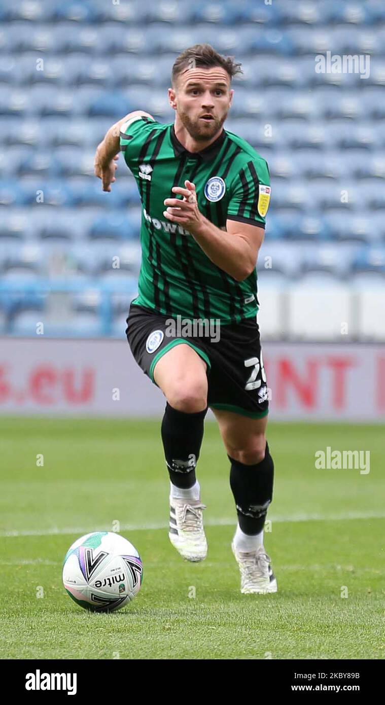 Rochdale's Harrison Hopper in action during the Carabao Cup 1st round ...