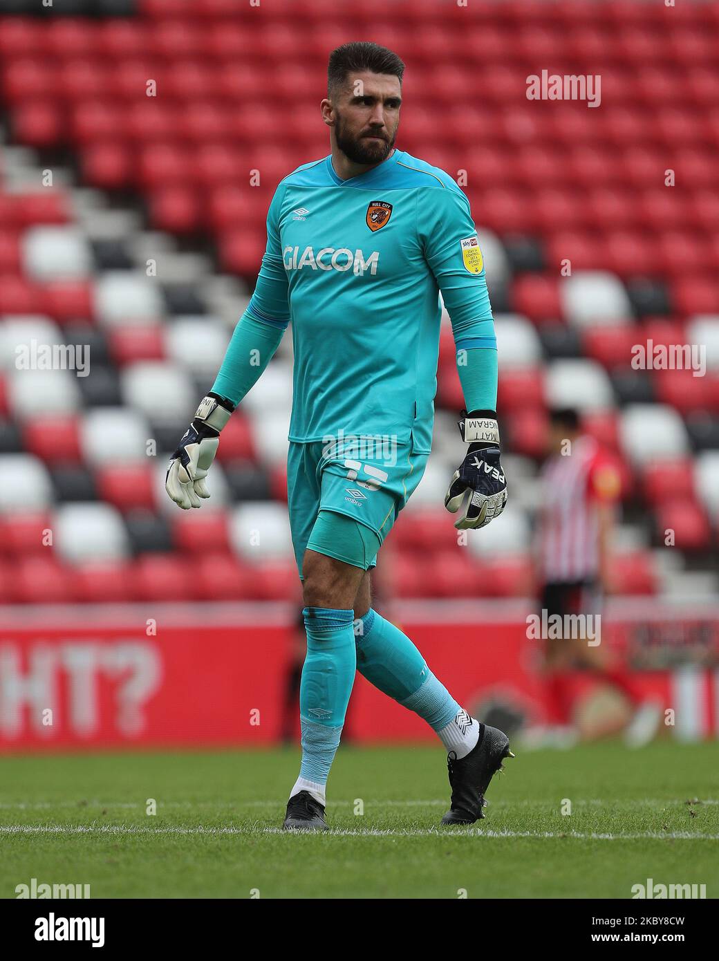 Matt Ingram of Hull City during the Carabao Cup match between ...