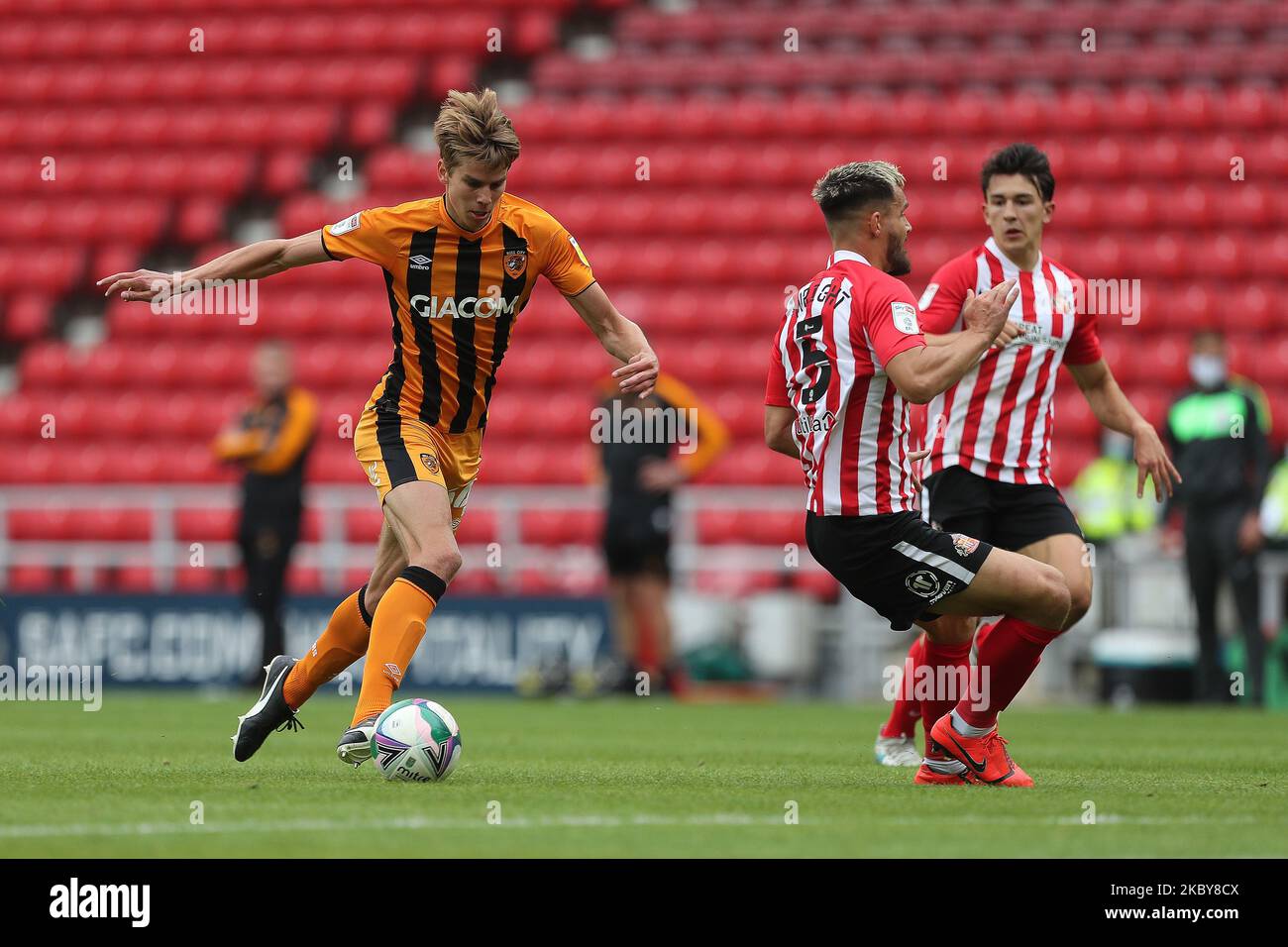 Martin Samuelsen of Hull City during the Carabao Cup match between ...