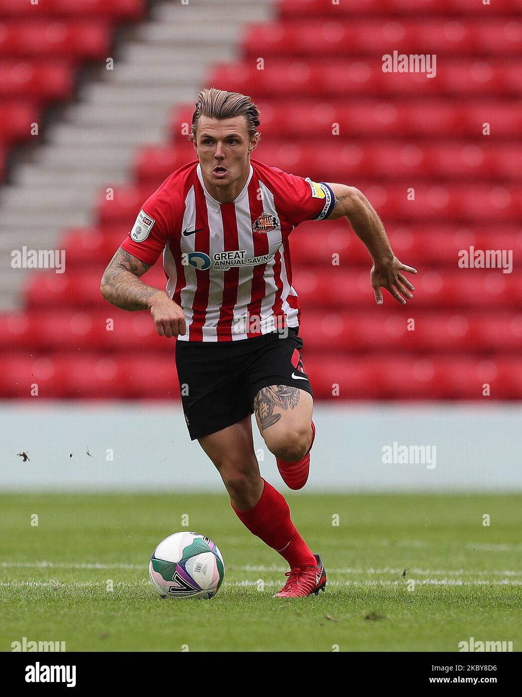 Max Power of Sunderland during the Carabao Cup match between Sunderland ...