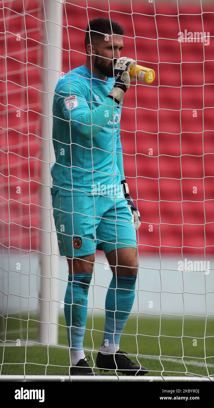 Matt Ingram of Hull City during the Carabao Cup match between ...