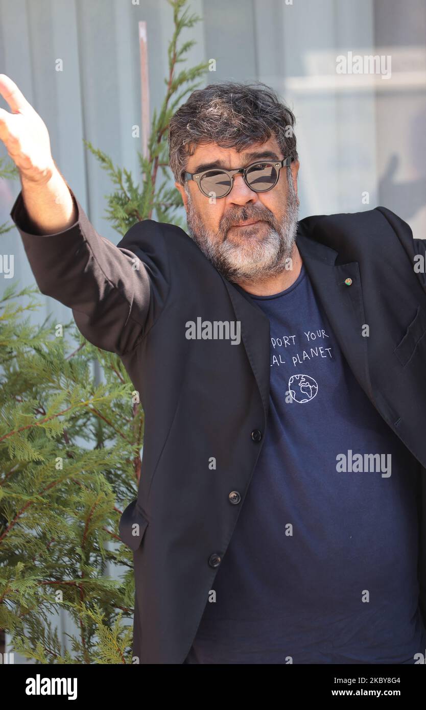 Francesco Pannofino is seen arriving at the Excelsior during the 77th ...