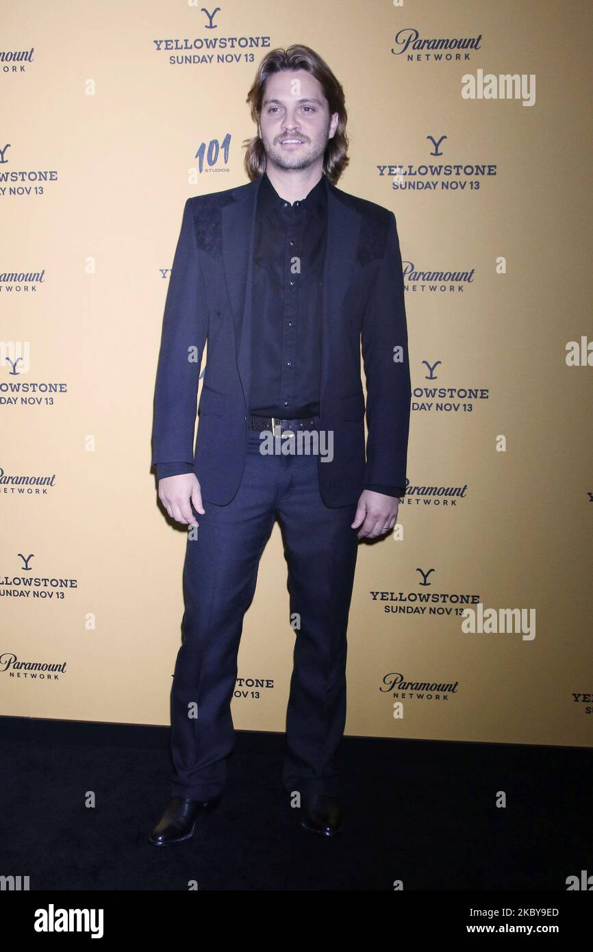 `Yellowstone` Season 5 Premiere In New York -PICTURED: Luke Grimes ...