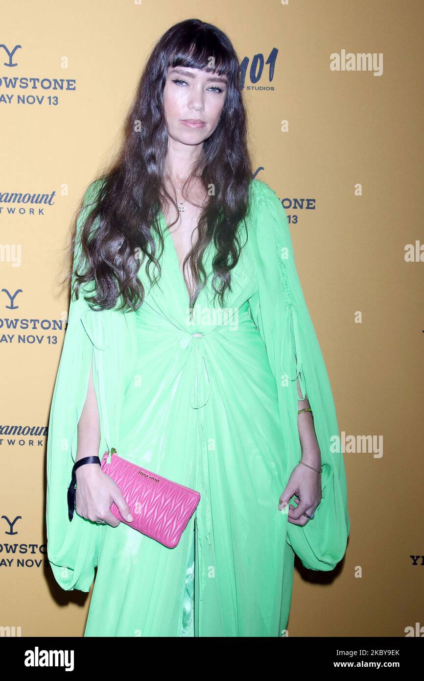 `Yellowstone` Season 5 Premiere In New York -PICTURED: Thania Peck ...