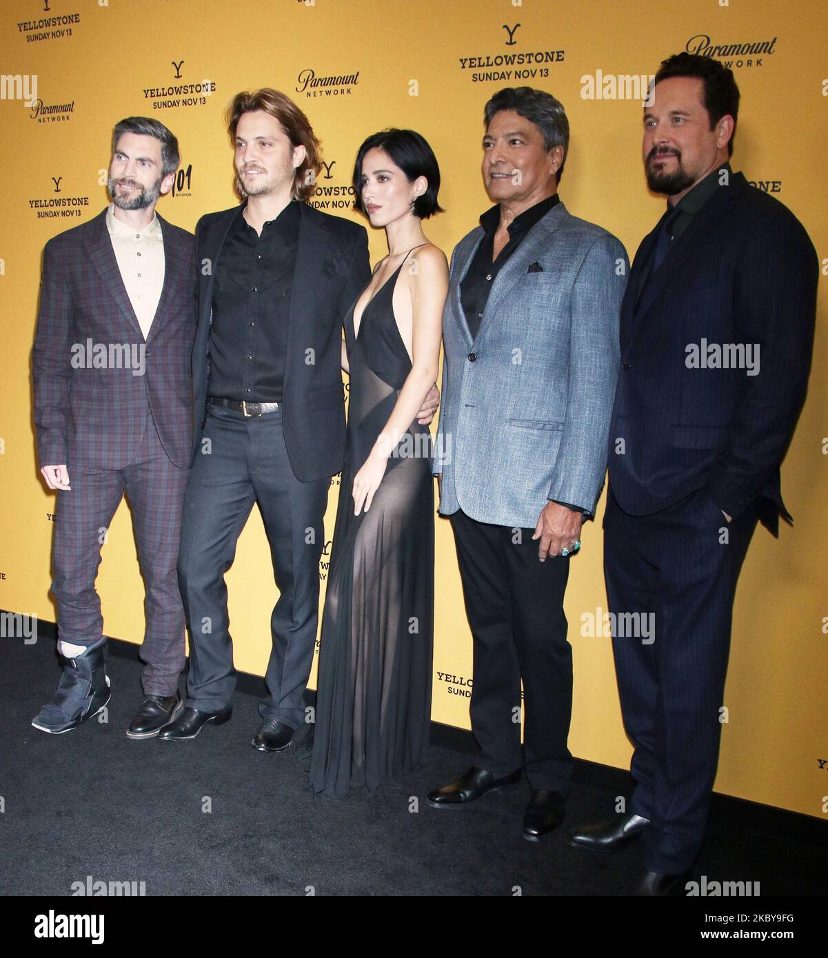 `Yellowstone` Season 5 Premiere In New York -PICTURED: Luke Grimes ...
