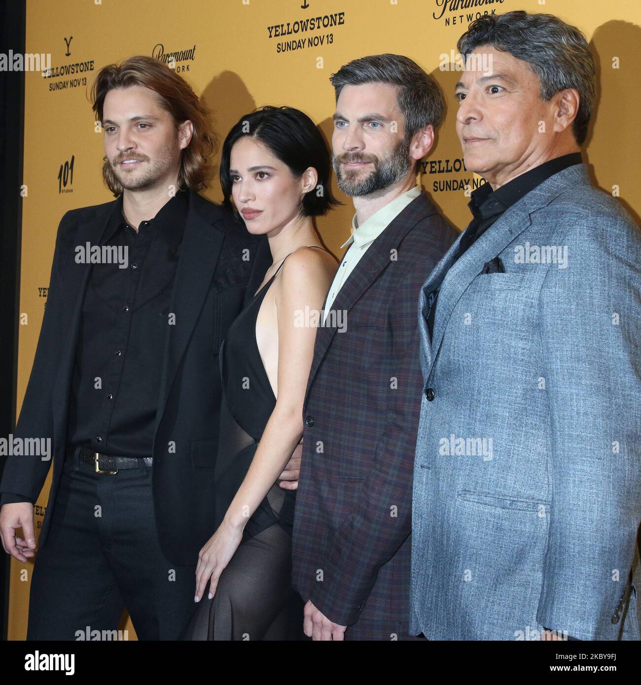 `Yellowstone` Season 5 Premiere In New York -PICTURED: Luke Grimes ...