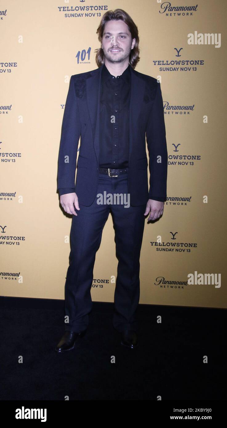 `Yellowstone` Season 5 Premiere In New York -PICTURED: Luke Grimes ...