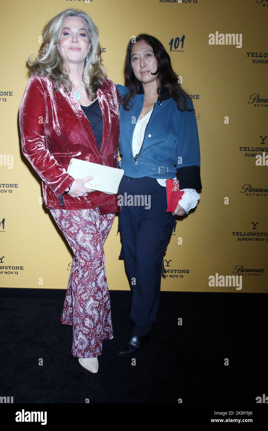 `Yellowstone` Season 5 Premiere In New York -PICTURED: Janet Greer and ...