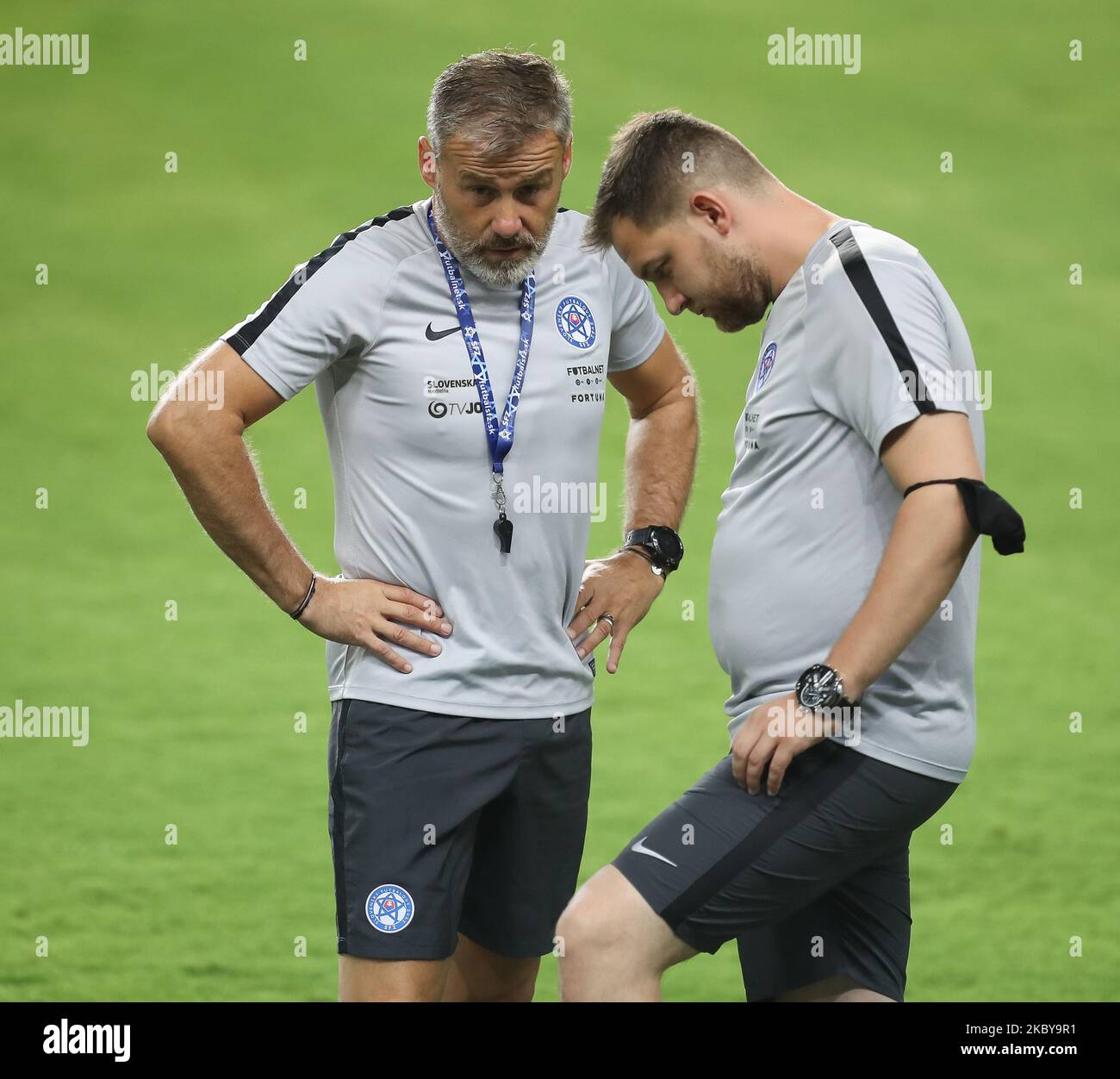Slovakias coach pavel hapal hi-res stock photography and images - Alamy