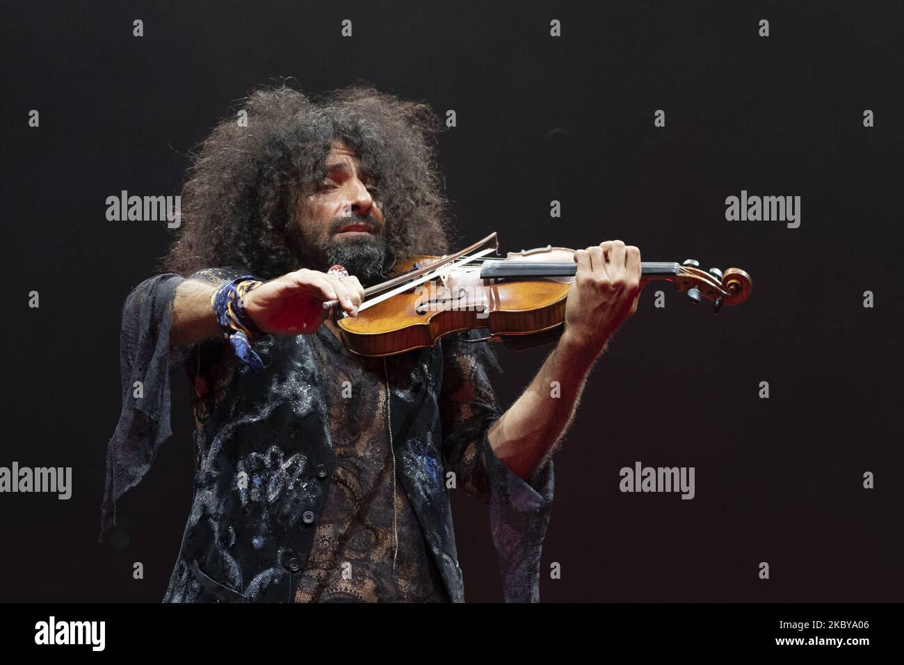 The Lebanese violinist Ara Malikian during her performance in the ...