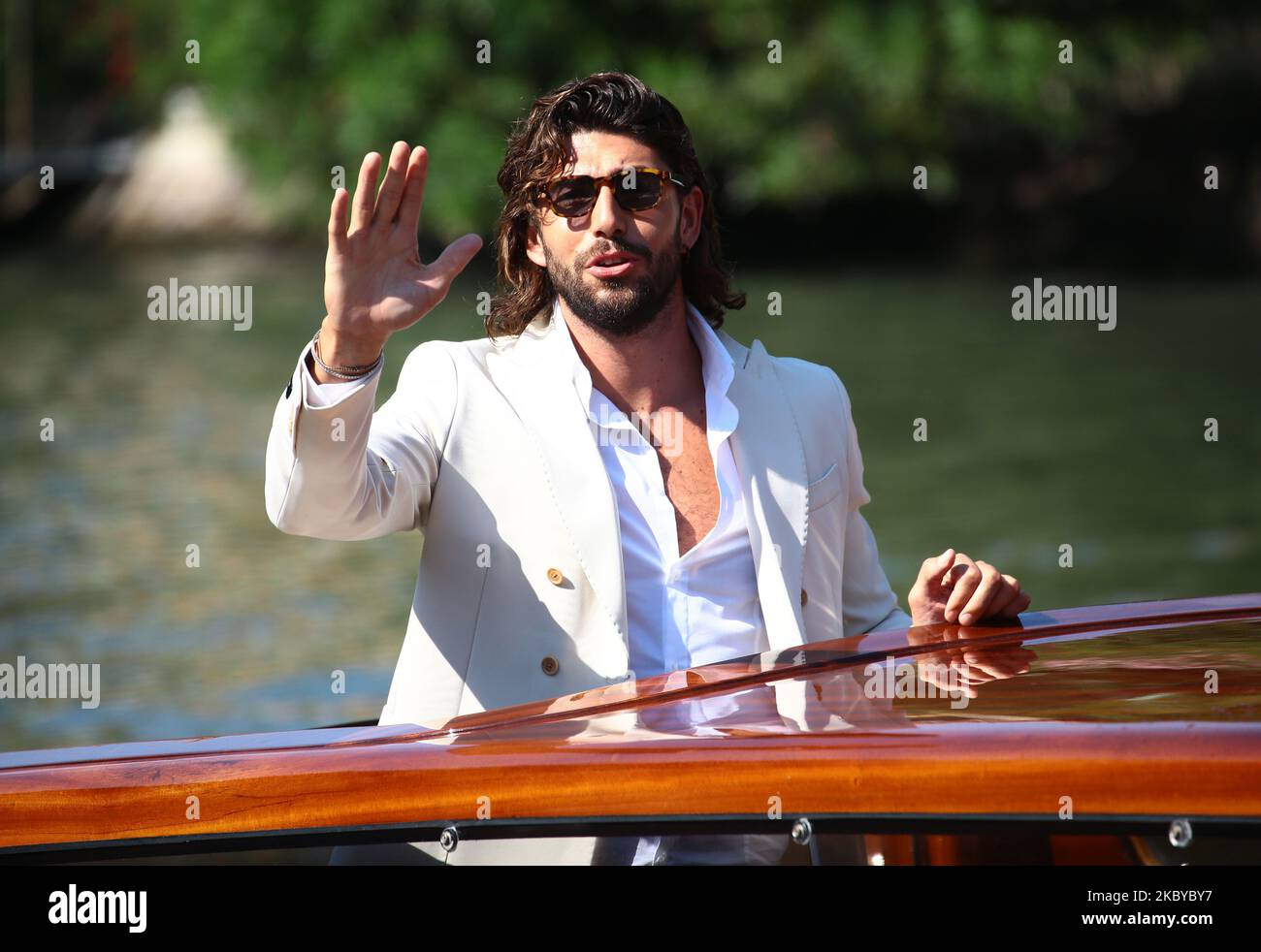 Ignazio Moser is seen arriving at the Excelsior during the 77th Venice ...