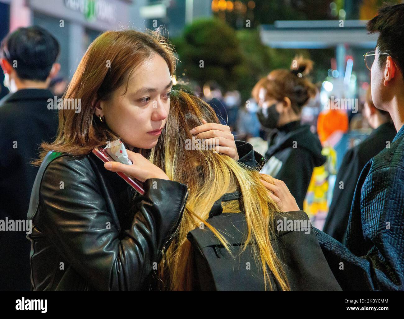 Seoul, South Korea, November 2, 2022 : Halloween tragedy in Seoul's ...