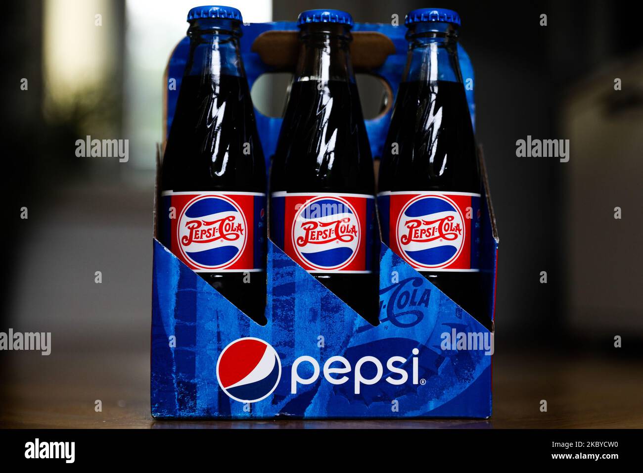 Pepsi-Cola bottles are seen in this illustration photo taken in Krakow ...