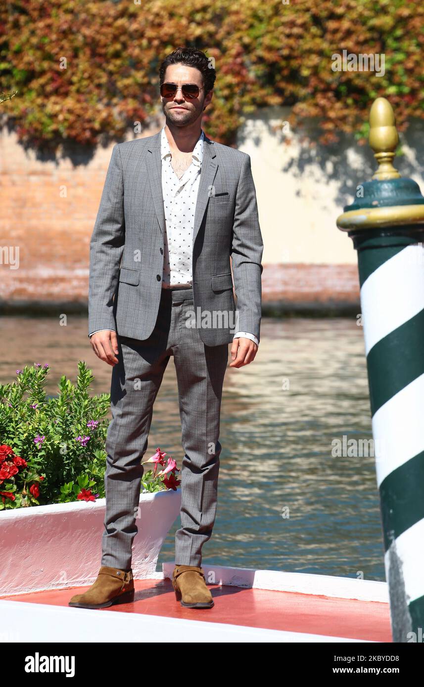 Maximilian Befort is seen arriving at the Excelsior during the 77th ...