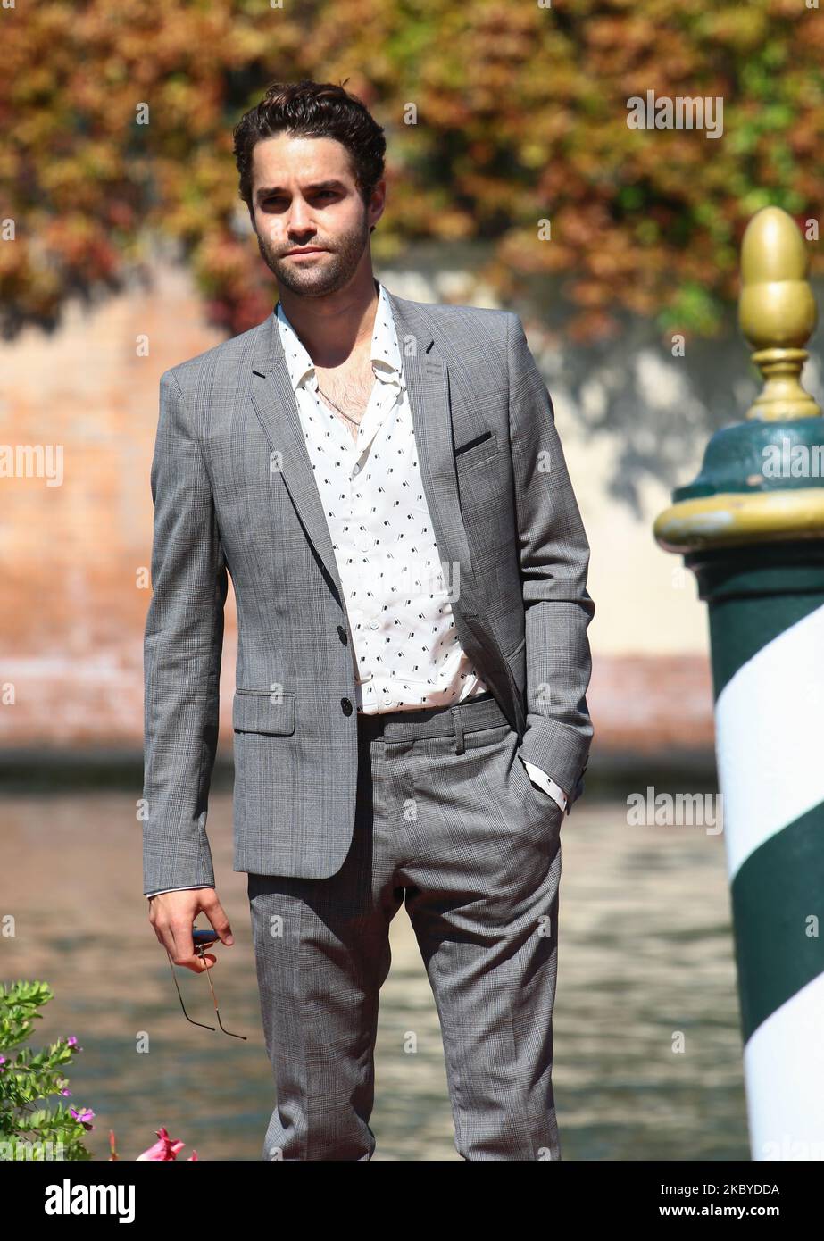 Maximilian Befort is seen arriving at the Excelsior during the 77th ...
