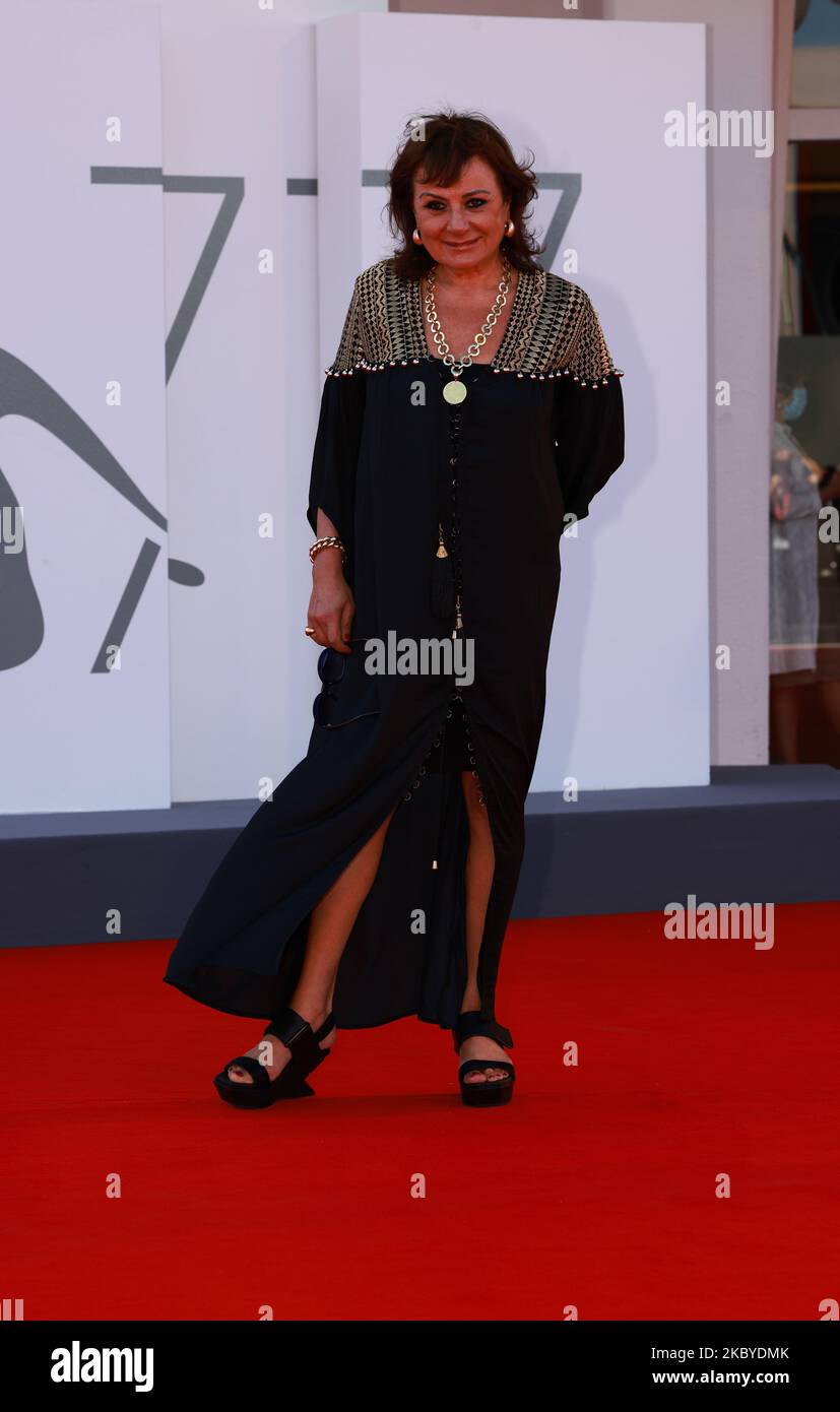 Hana Laszlo walks the red carpet ahead of the movie ''Laila In Haifa ...