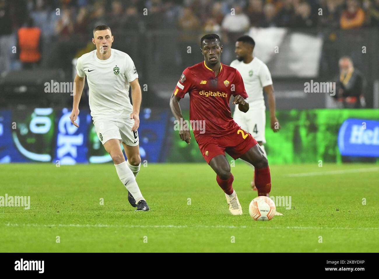 Mady Camara of A.S. Roma during the sixth day of UEFA Europa League Group C match between A.S ...