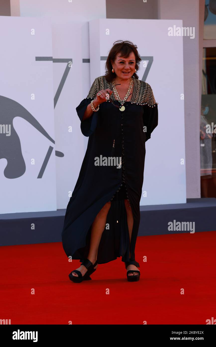Hana Laszlo walks the red carpet ahead of the movie ''Laila In Haifa ...