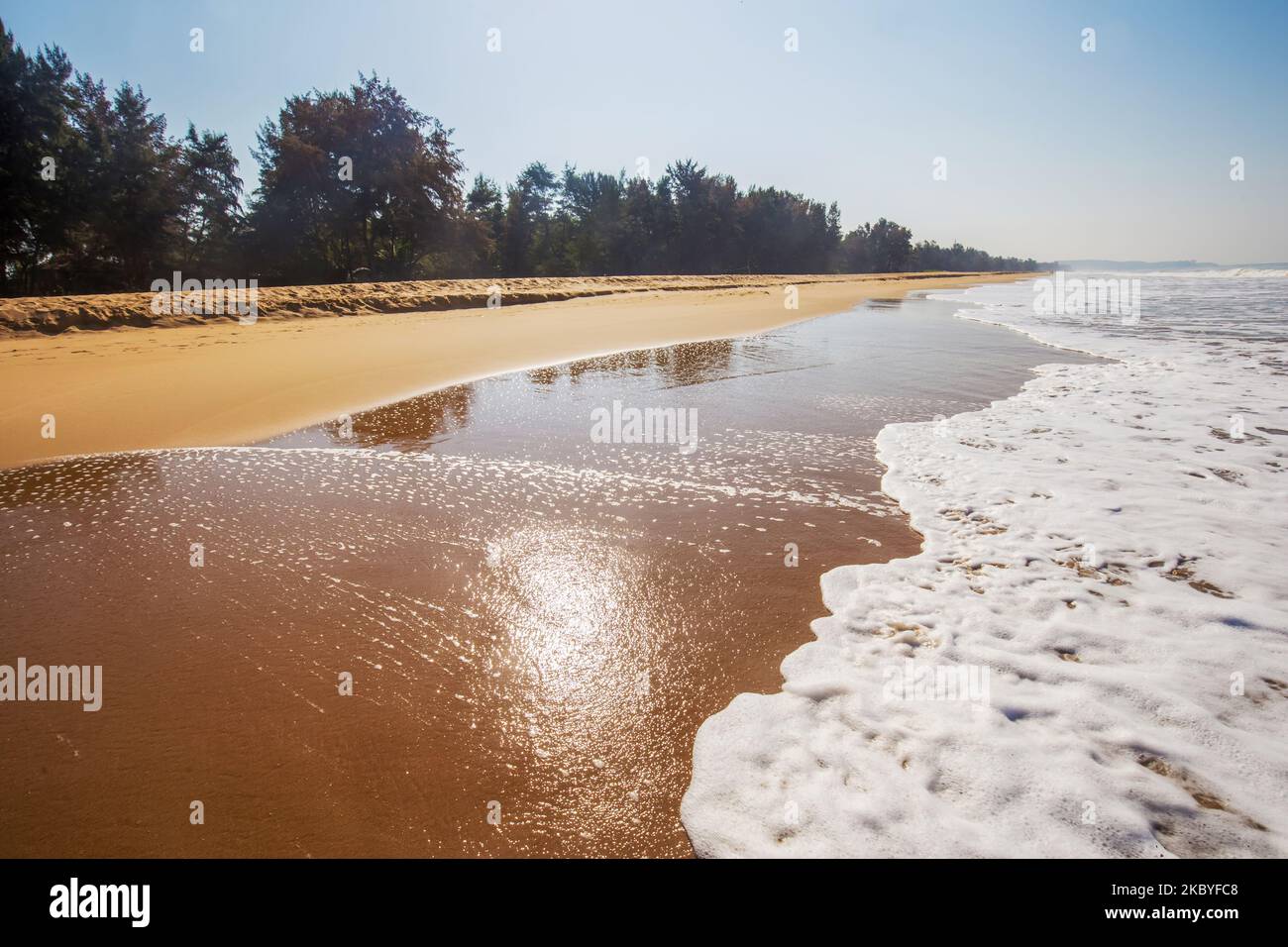 Nirvana Beach , Kumta. South India Stock Photo - Alamy