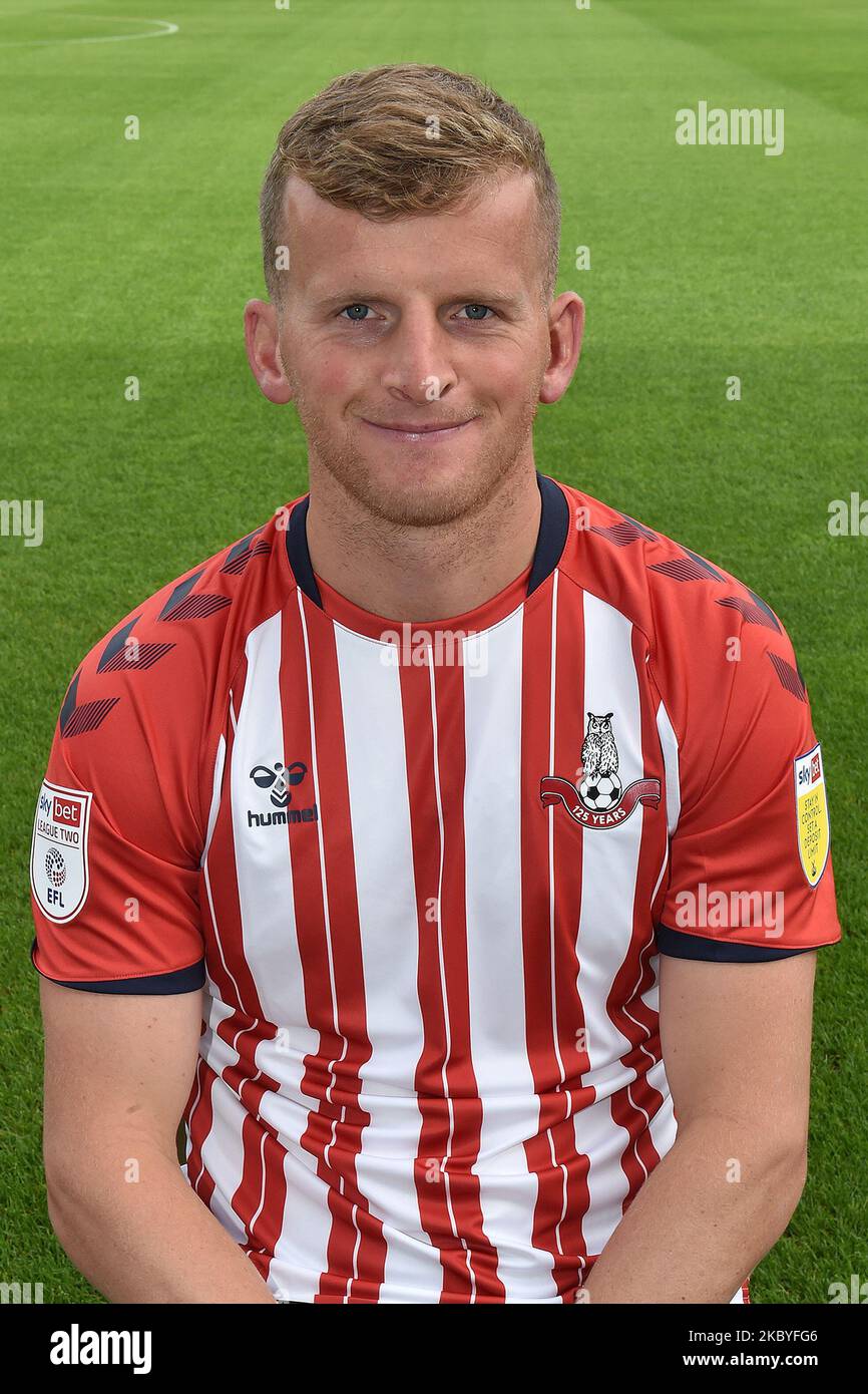 Danny Rowe in the anniversary kit at the Odham Athletic photocall at ...