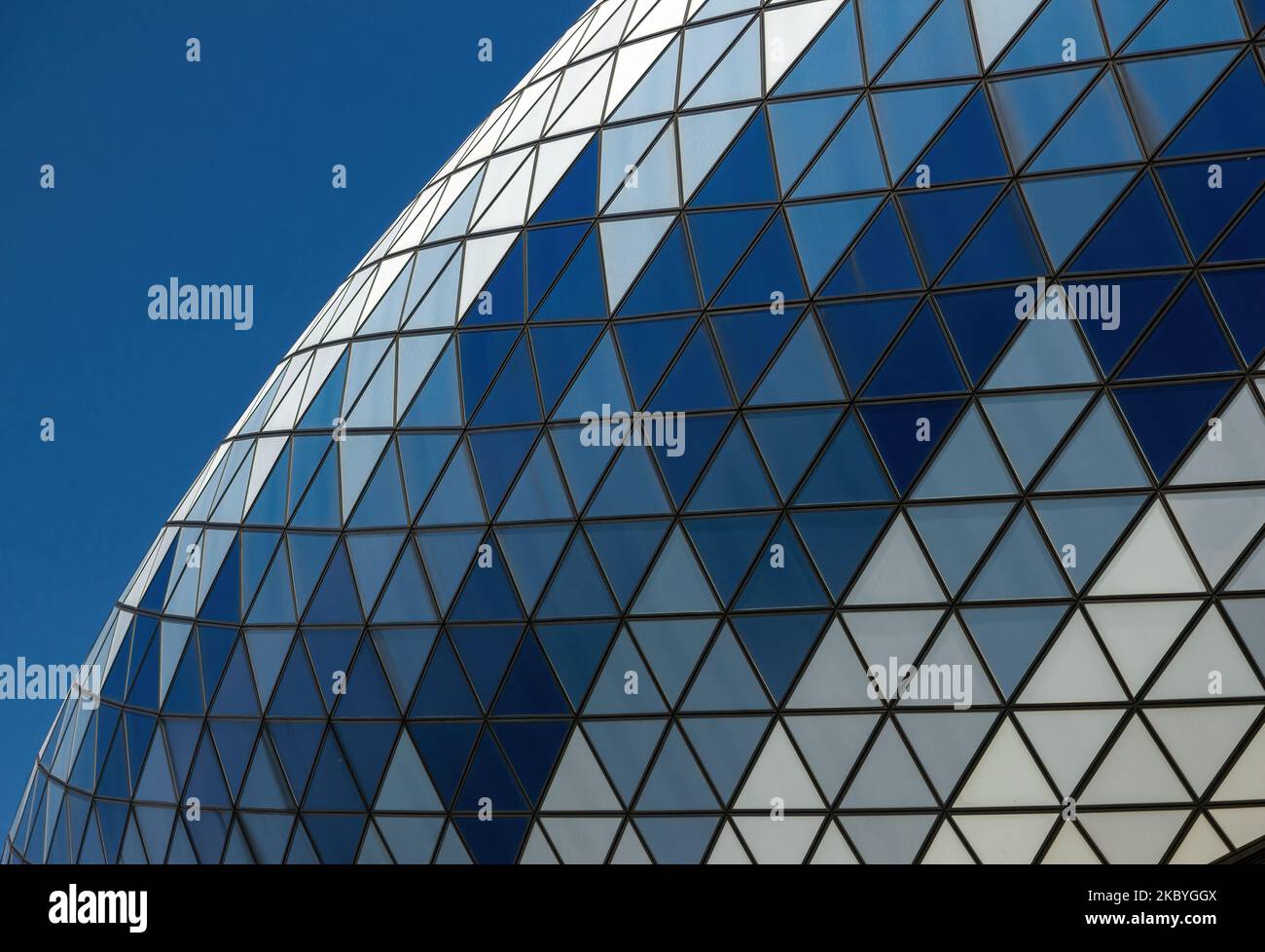 The Dome of the Dynamo Stadium, made of steel and plastic panels ...