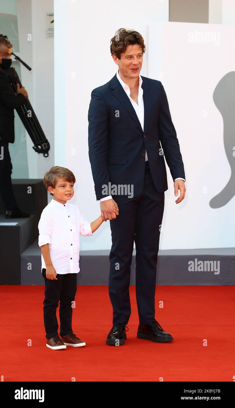 James Norton, Michael Lamont walk the red carpet ahead of the movie ...