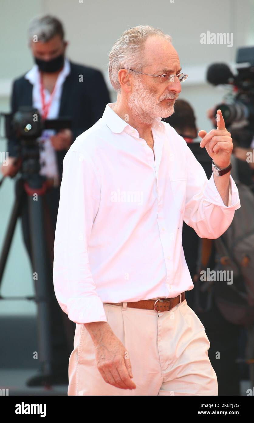 Uberto Pasolini walk the red carpet ahead of the movie ''Nowhere ...