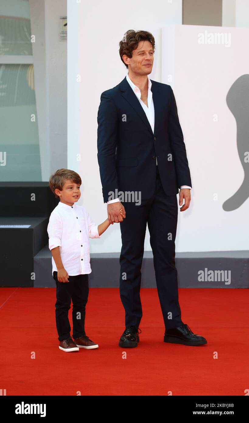 James Norton, Michael Lamont walk the red carpet ahead of the movie ...
