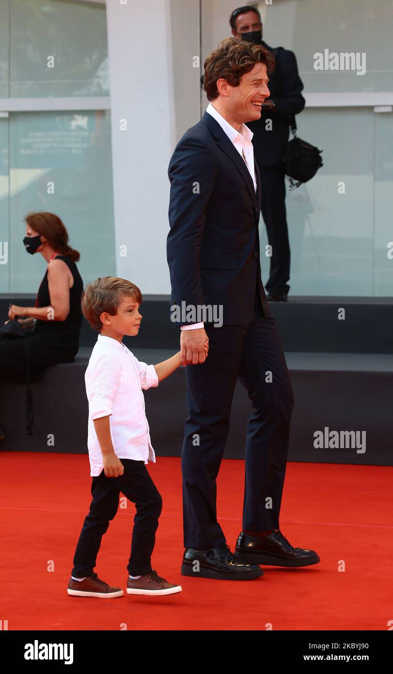 James Norton, Michael Lamont walk the red carpet ahead of the movie ...