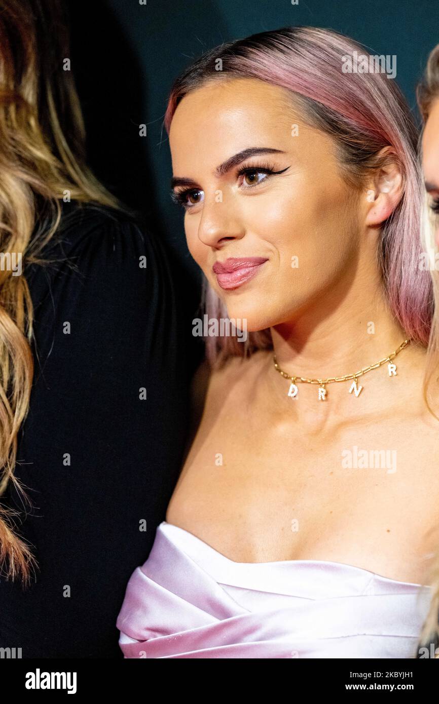 Demi de Boer attend the exclusive new streaming service SkyShowtime launch event at ...