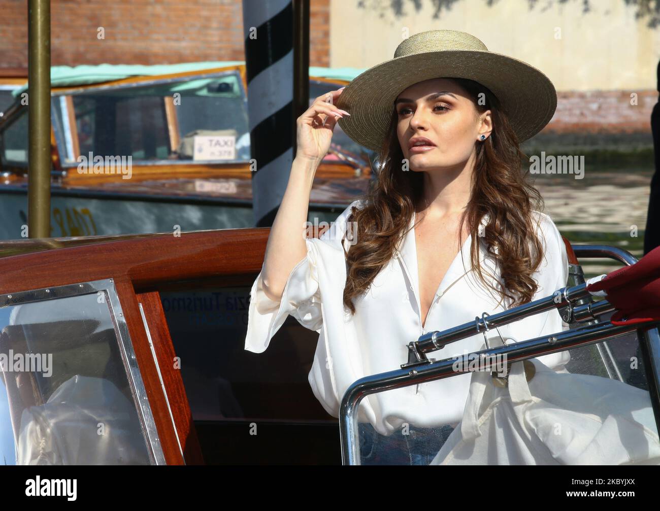 Maryna is seen arriving at the Excelsior during the 77th Venice Film ...