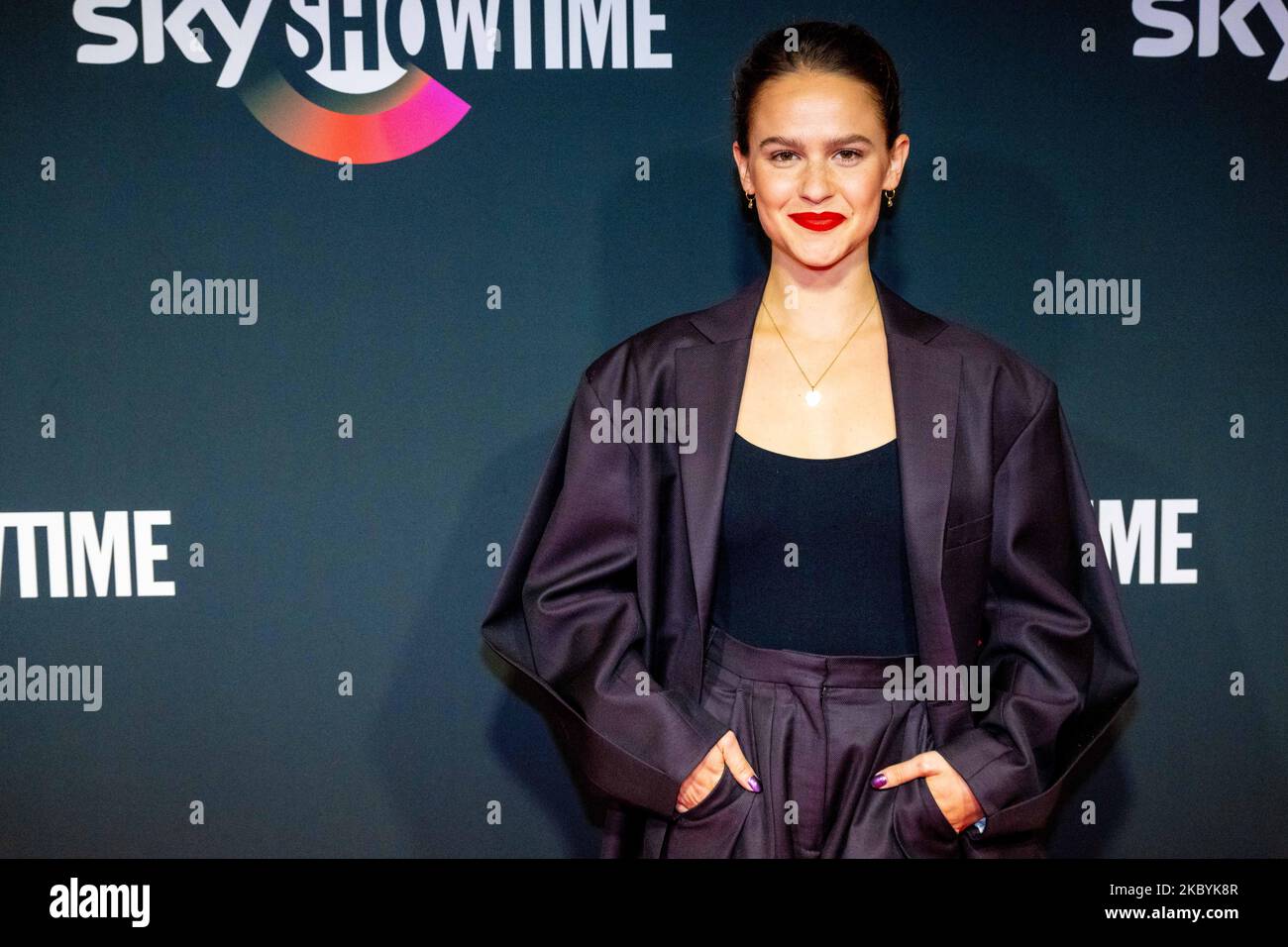 Clara Rugaard attend the exclusive new streaming service SkyShowtime ...