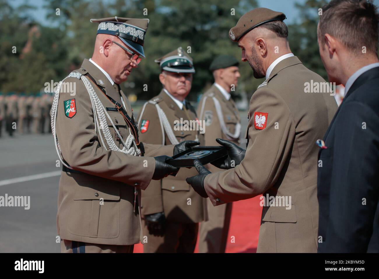 Polish army officer hi-res stock photography and images - Alamy
