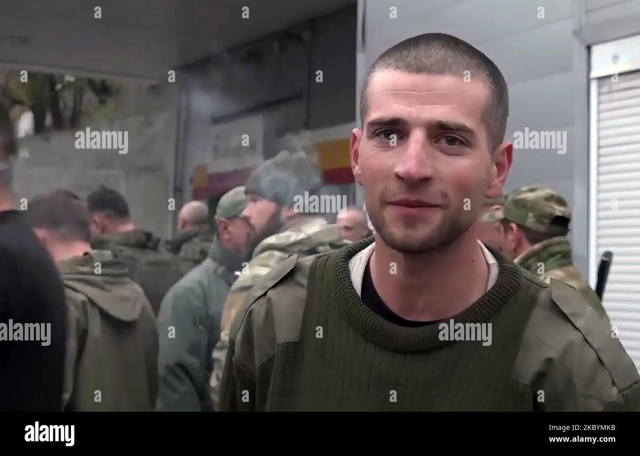 In This Handout Photo Taken From Video Released By Russian Defense
