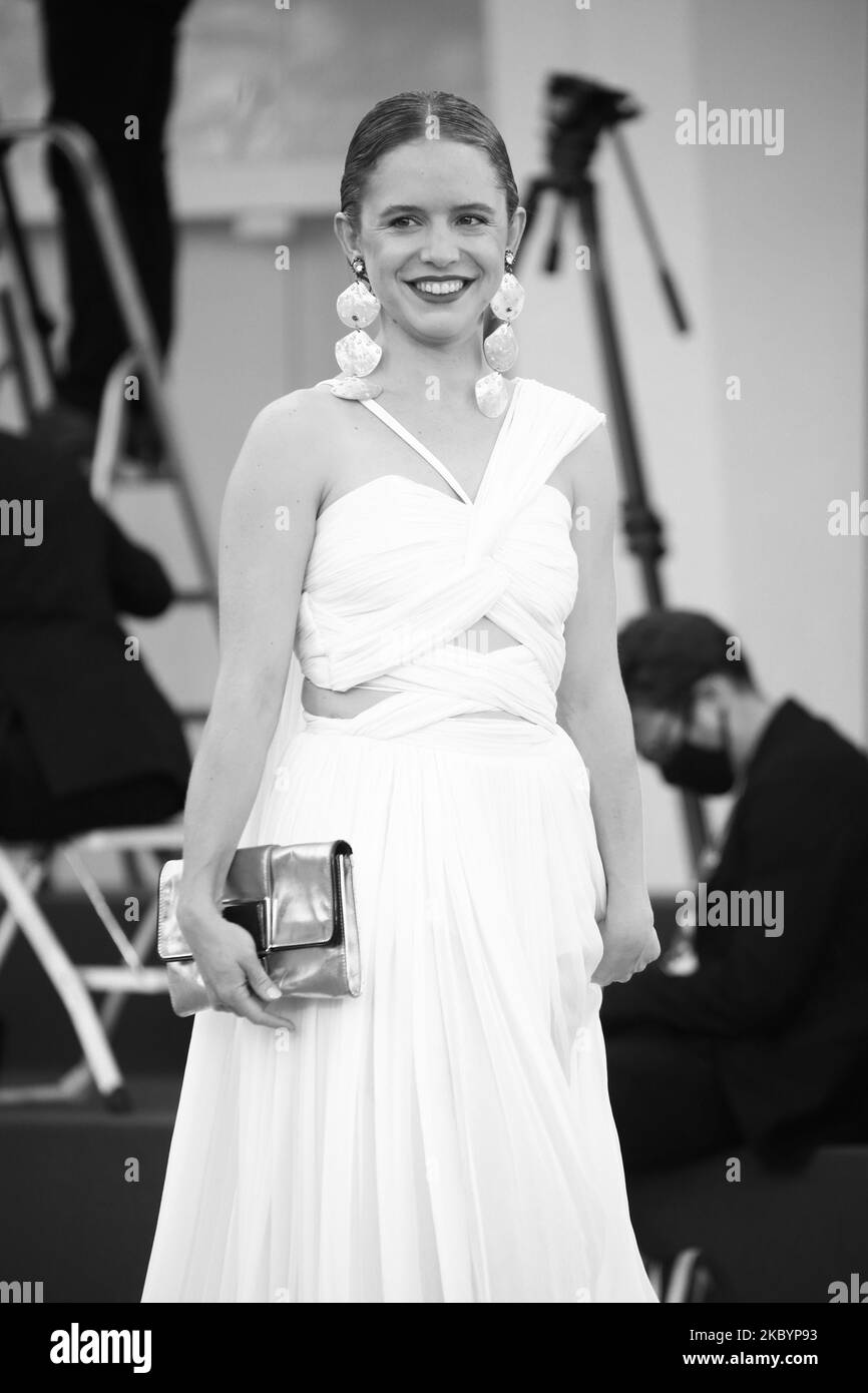 (EDITOR'S NOTE: Image was converted to black and white) Naian González ...