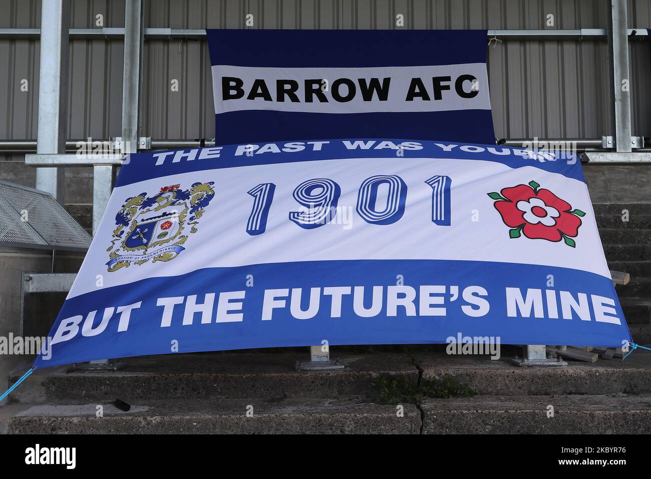 A general view of the inside during the Sky Bet League 2 match between ...