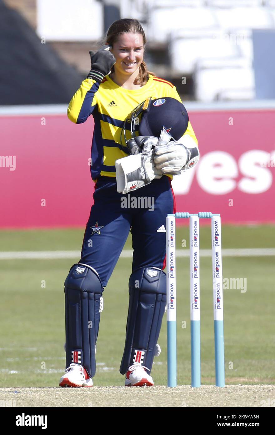 South East Stars Rhianna Southby during Rachael Heyhoe Flint Trophy ...