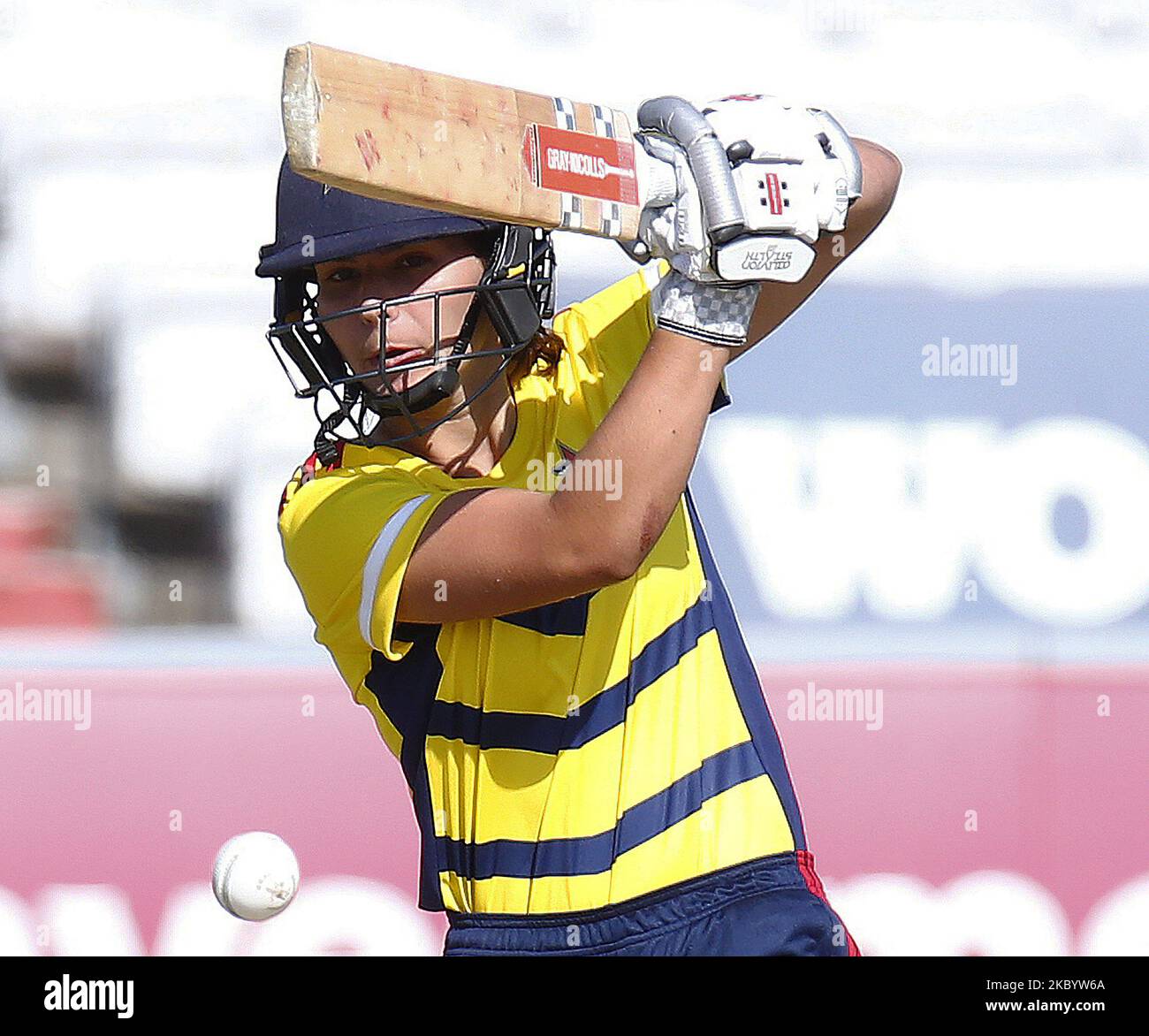South East Stars Chloe Brewer during Rachael Heyhoe Flint Trophy ...