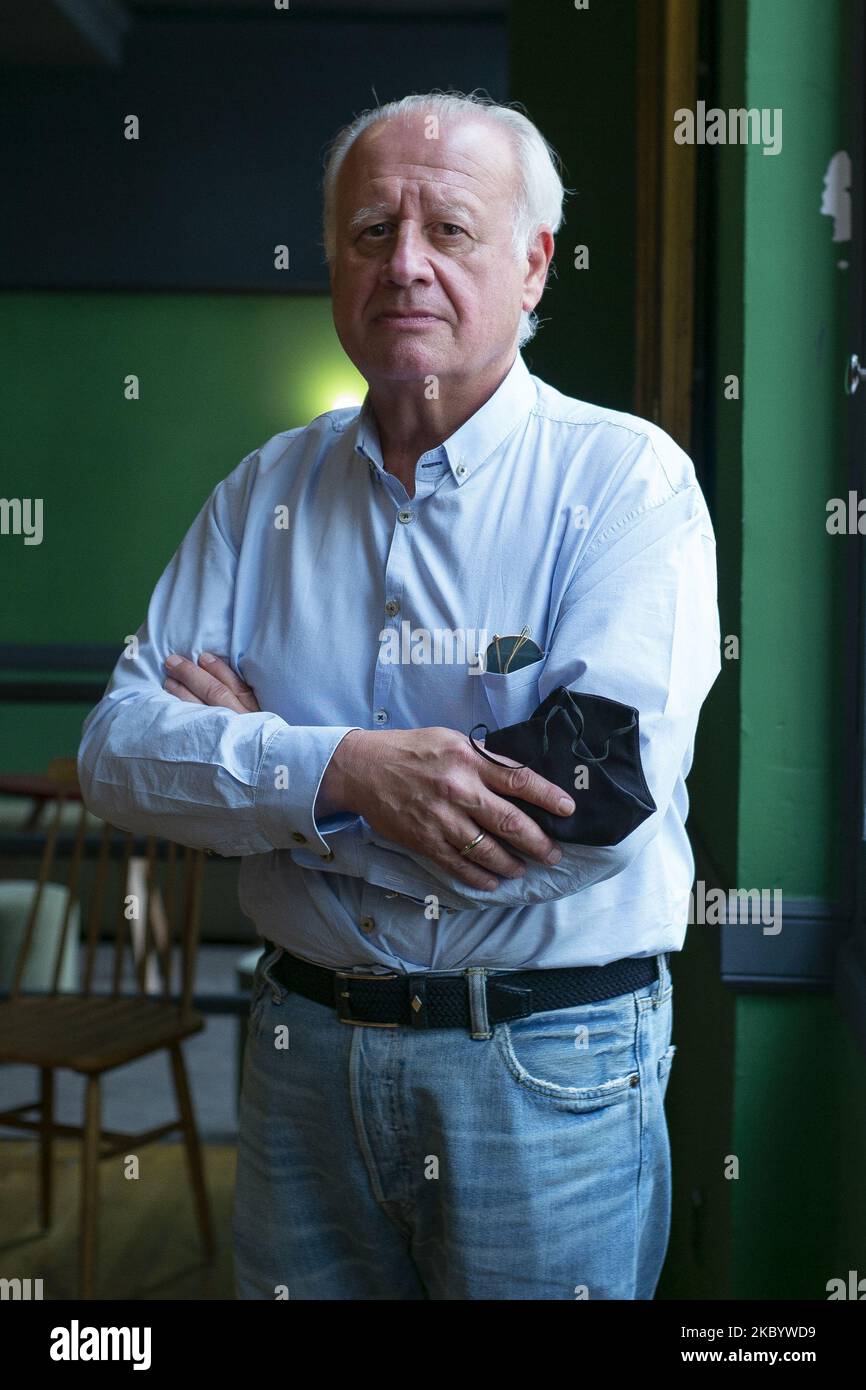 Actor Juan Echanove poses for portrait session in the Infanta Isabel ...