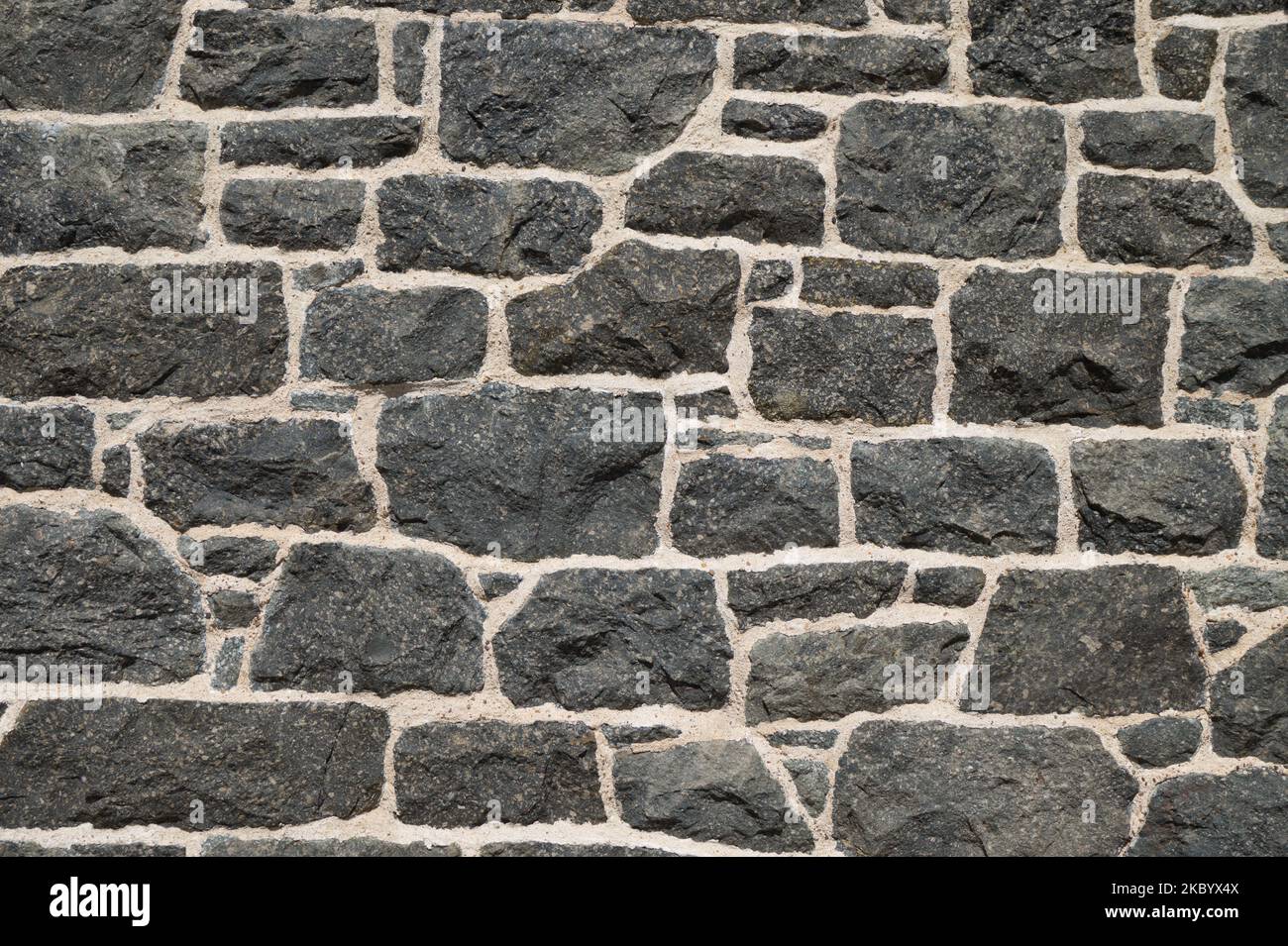 Stone Wall Texture, Seamless Texture Stone Wall. High Resolution Stock ...