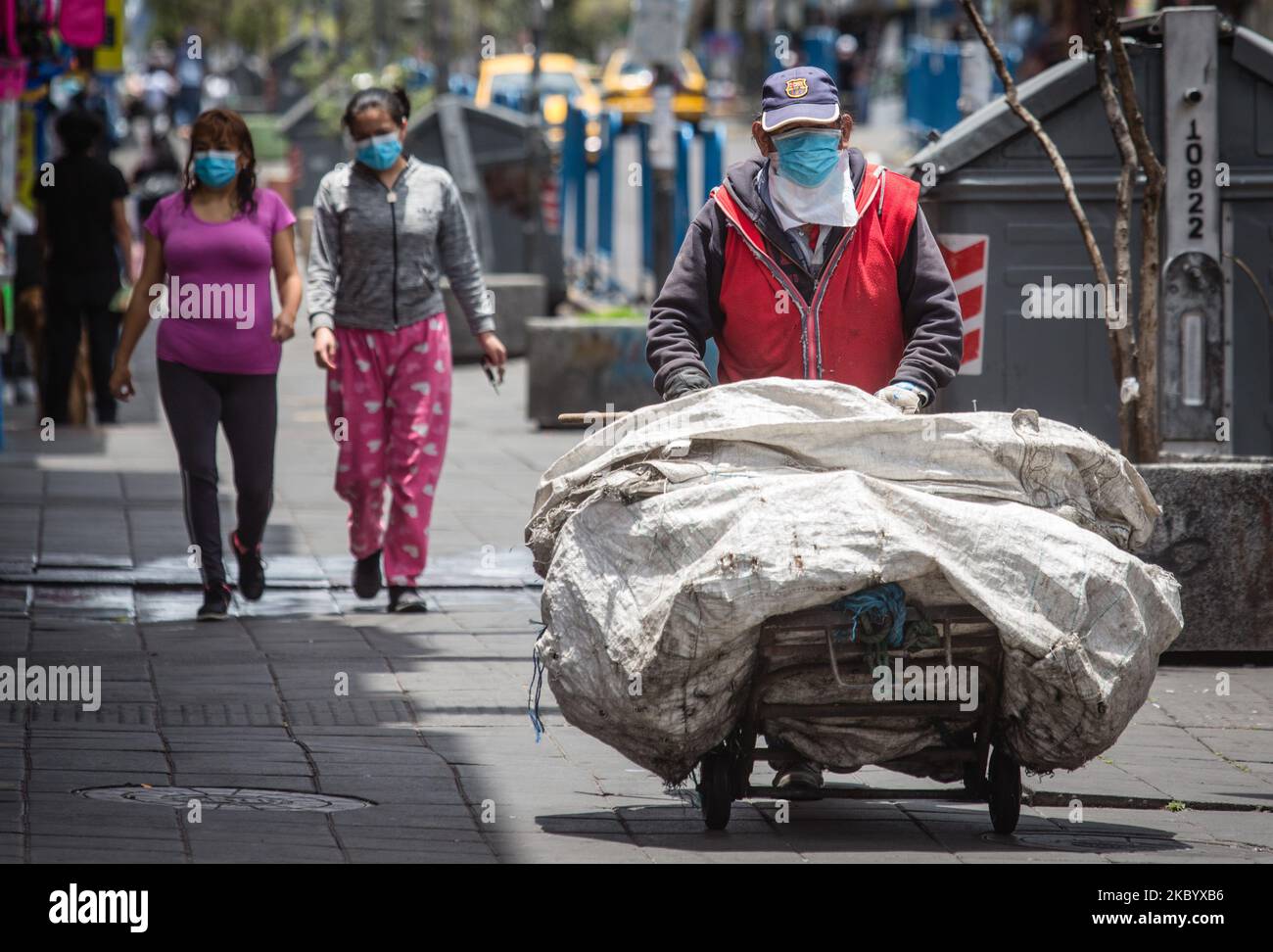 Daily Life in Quito, Ecuador, on September 14, 2020. Quito Ecuador, one ...