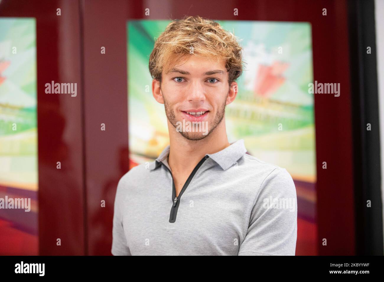 Formula 1 driver Pierre Gasly from AlphaTauri team receives honorary ...