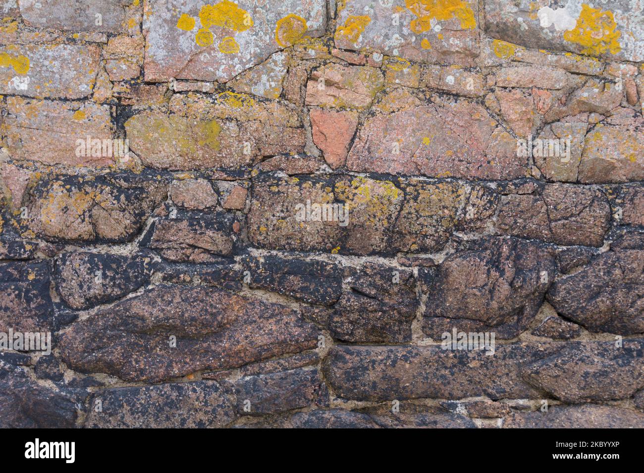 Stone Wall Texture, Seamless Texture Stone Wall. High Resolution Stock ...