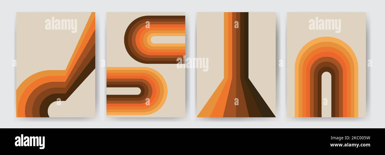 Clockwork poster retro background swirl. Psychedelic print. Vintage ...