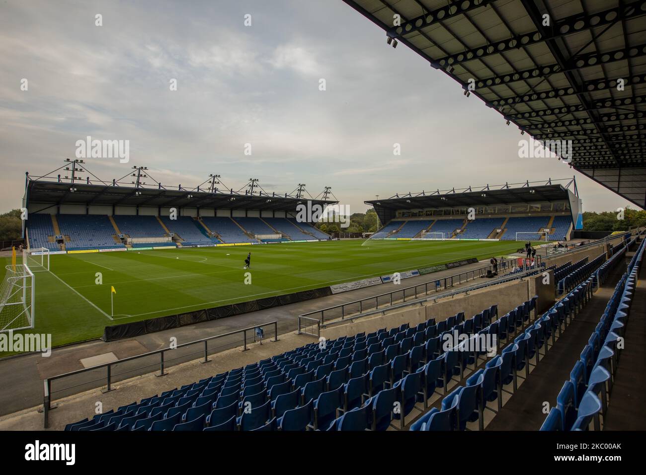 general View of the Kassam Stadium during the Carabao Cup match between ...