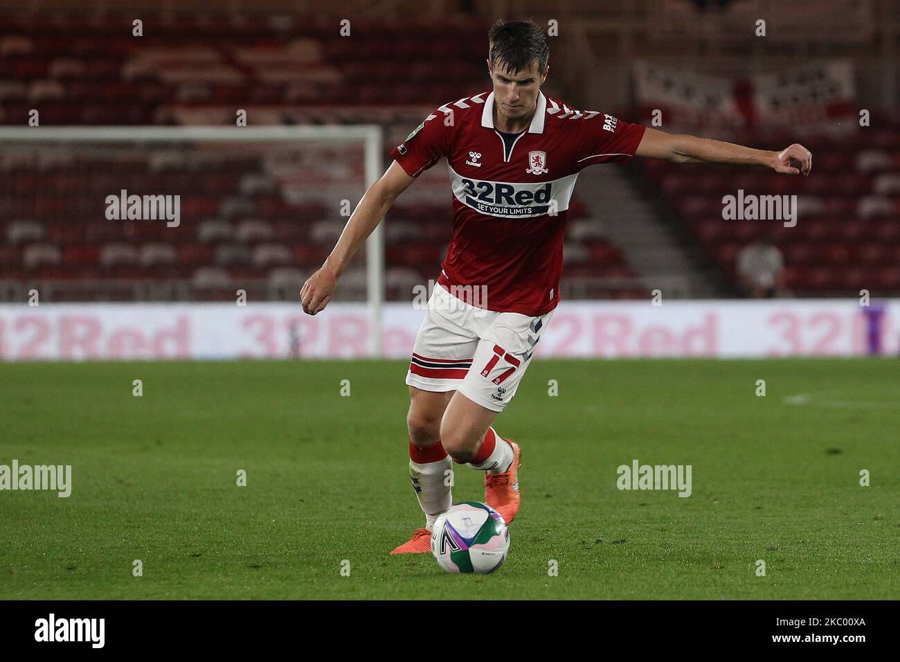 Middlesbrough's Paddy McNair during the Carabao Cup match between ...