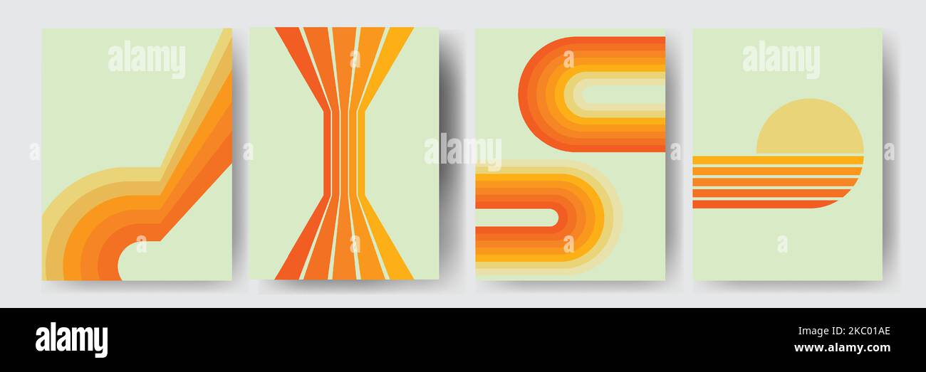 Clockwork poster retro background swirl. Psychedelic print. Vintage ...